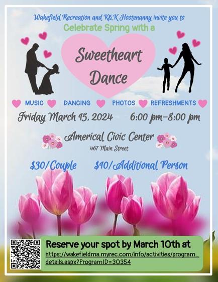 Wakefield Recreation: Sweetheart Dance
